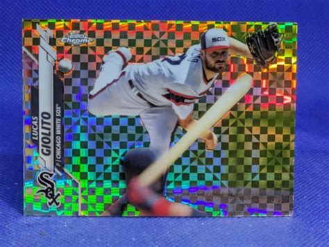 2020 Topps Chrome X Fractor 46 Lucas Giolito Chicago White Sox Ebay