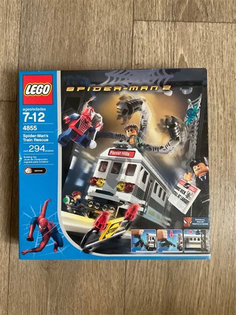 Lego Films 4855 Spider Man 2 Le Sauvetage Du Train Catawiki