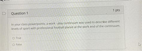 In Your Class Powerpoints A Work Play Continuum