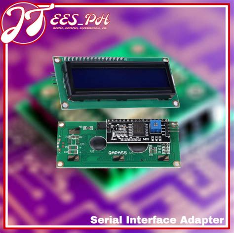 Display Screen Blue IC I2C Module Interface Adapter For UNO 16x2 LCD Display Lazada PH
