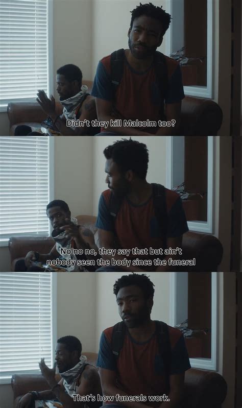Just Started Watching Atlanta This Might Be The Best Delivered One