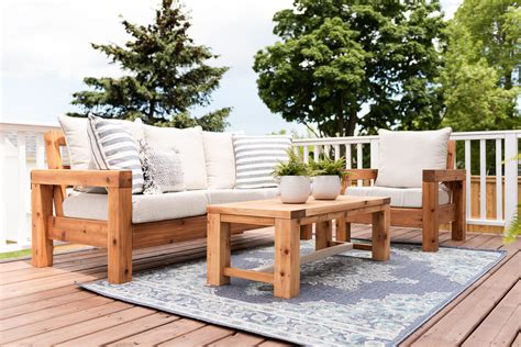 Diy Outdoor Wood Furniture Plans 24 Diy Patio Furniture Plans