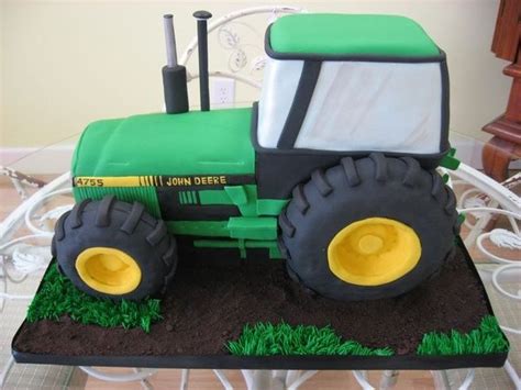 John Deer Tractor Cake Tractor Cake Tractor Birthday Cakes John