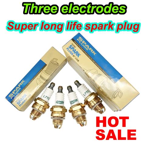 2pcs 3 Electrode Spark Plug L7t For Bm6a Bmr6a Ws6e Ws7e Bpmr6a Ws7f