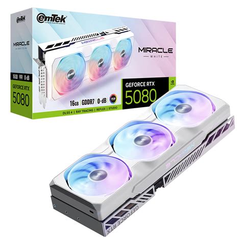 이엠텍 지포스 Rtx 5080 Miracle White D7 16gb