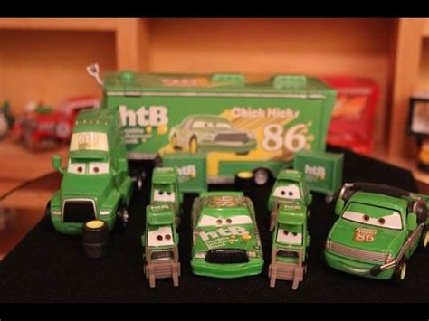 Mattel Disney Cars Team Chick Hicks Hostile Takeover Bank Die Casts