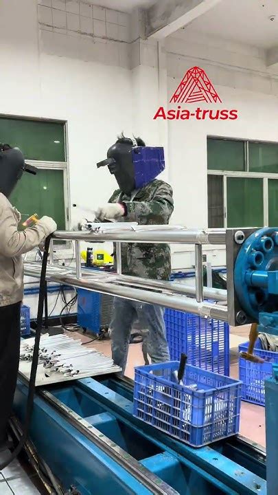 Your F34 290×290 Truss Is In The Welding Processtruss Trussfactory Stagetruss Stage