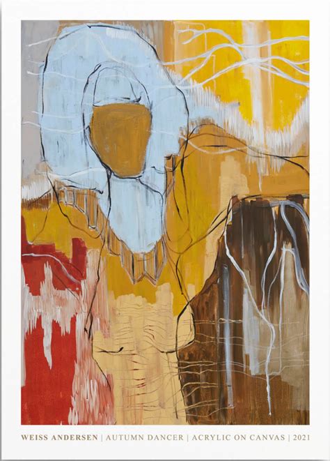 Weiss Andersen Autumn Dancer 2021 Plakaten Aarhus