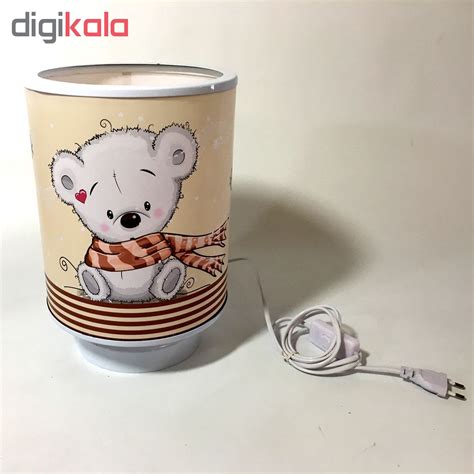 قیمت و مشخصات لوستر و چراغ خواب اتاق کودک طرح خرس شال دار کد 34 زیراکو