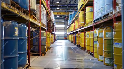 Premium Photo Hazardous Material Storage Facility