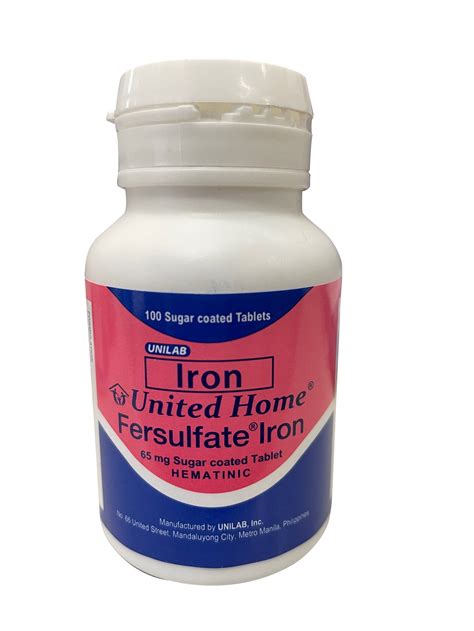 Iron Supplement Brands In Philippines
