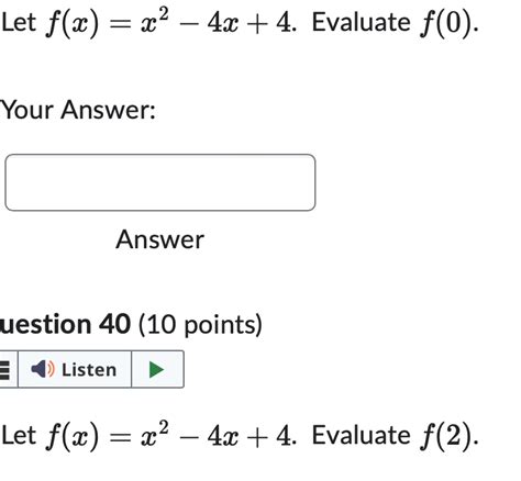 Solved Let F X X X Your Answer Answer Uestion Chegg Com