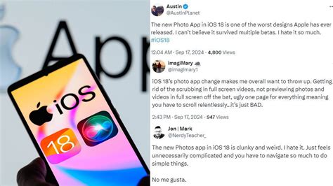IPhone Users SLAM The New IOS 18 Software Update With One Venting It Makes Me Want To Throw