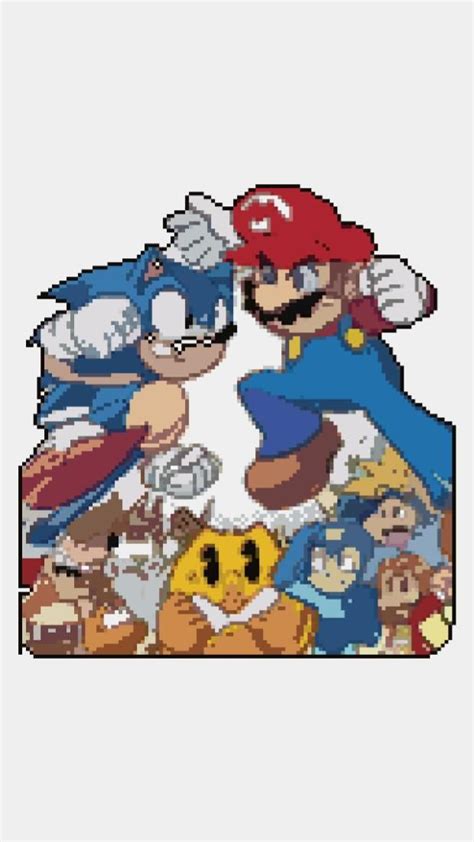 Mario Va Sonic Para Más Siganme Sonic