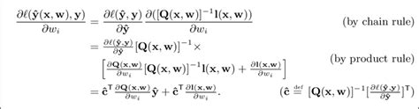 Derivative Of The Loss Function With Respect To A Single Model