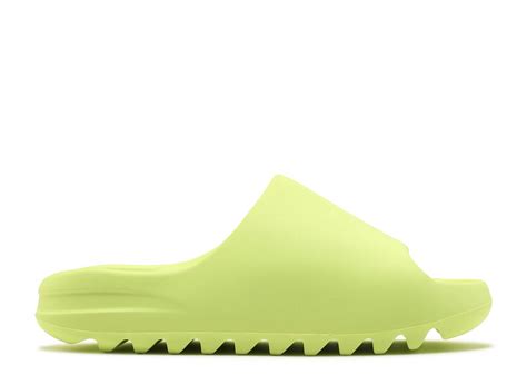 Yeezy Slide Green Glow The Hype