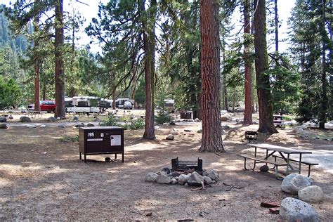 Lodgepole Campground Sequoia And Kings Canyon National Pa