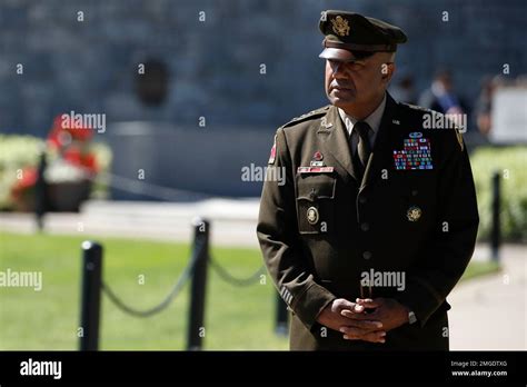 Superintendent Of The United States Military Academy Lt Gen Darryl Williams Waits For