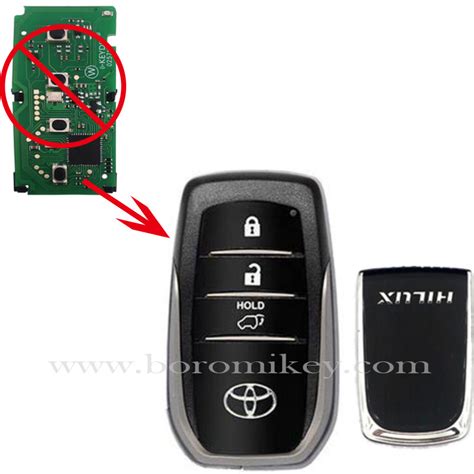 Hilux Aftermarket Para Toyota Carcasa De Llave Remota Con Lugar Para