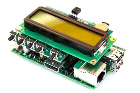 farnell piface control and display raspberry pi add on board raspberry