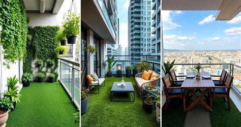 24 Artificial Grass Balcony Design Ideas For Urban Oasis