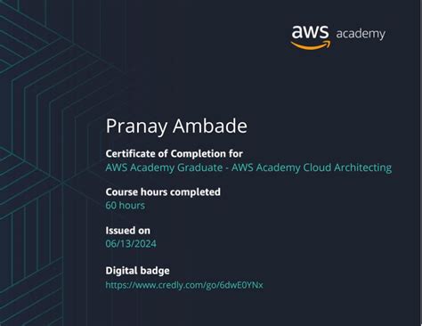 Pranay Ambade On Linkedin Aws Cloudcomputing Awscloud
