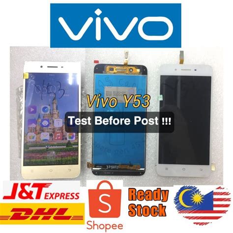 Omp45 Ready Stock Vivo Y53 Lcd Display Touchscreen Digitizer Shopee Malaysia