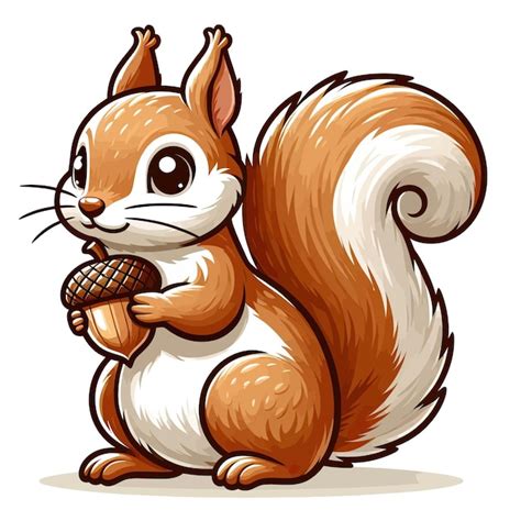 Premium Vector Squirrel Vector
