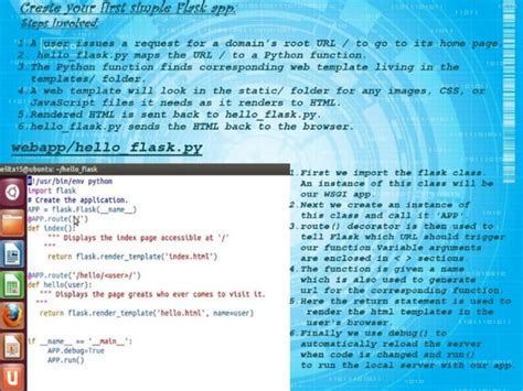 Introduction To Flask Pptx