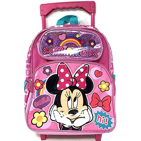 Minnie Mouse Disney Minnie Mouse Shine 12 Mini Rolling Backpack