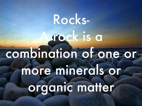 3 Types Of Rocks By Reagan Alexander