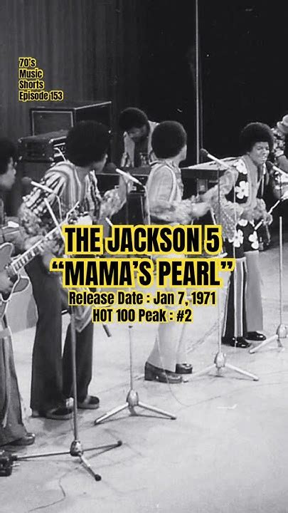 The Jackson 5 “mamas Pearl” 70s Music Shorts Jackson5 Episode 153