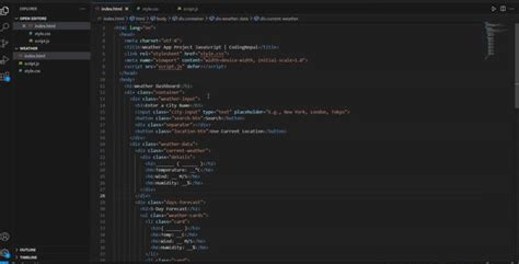 Video Manika Sarkar On Linkedin Weatherwebsite Html Css Javascript Webdevelopment