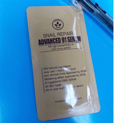 Sample Purito Snail Repair Advanced 91 Serum 美容＆化妝品 健康及美容 皮膚護理 面部
