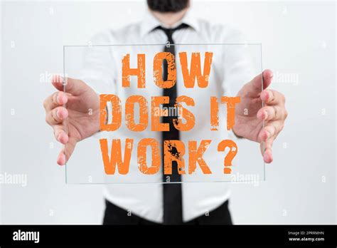 Text Caption Presenting How Does It Work QuestionAsking On How Stuff