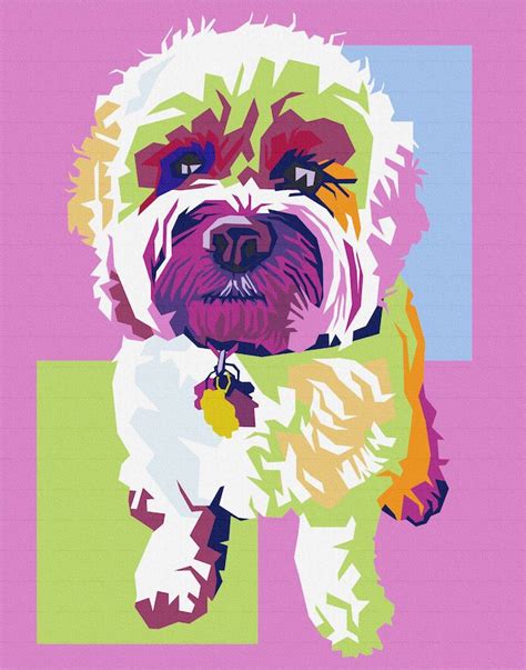 Cockapoo Pop Art Canvas Mini Pop Art Canvas Pop Art Art