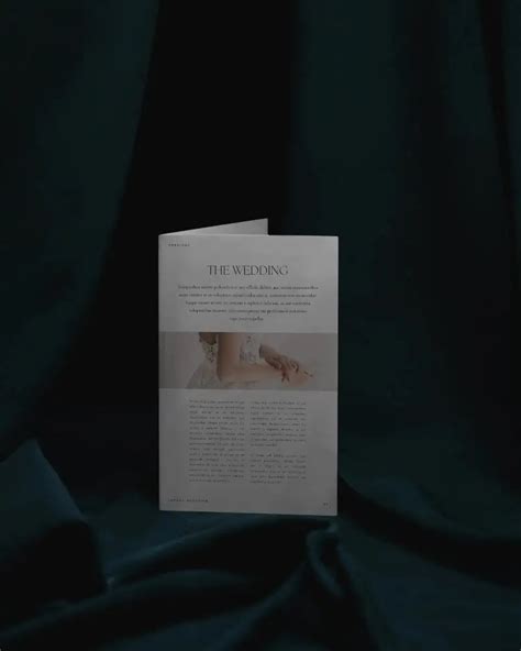 Free A4 Bifold Brochure Mockup Online Mockey