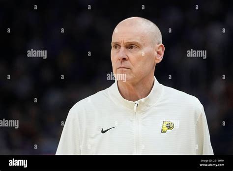 Indiana Pacers Head Coach Rick Carlisle During An Nba Basketball Game