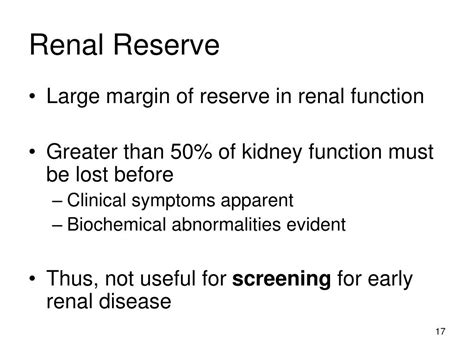Ppt Renal Physiology And Function Part Ii Renal Function Tests