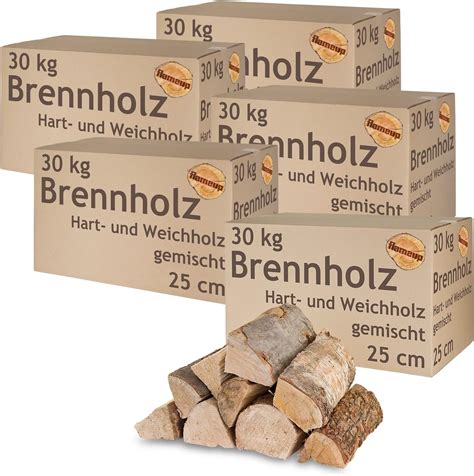Brennholz Gemischt Kaminholz 5 500 Kg Buche Eiche Birke Kiefer Fichte Holz Für Ofen Und Kamin