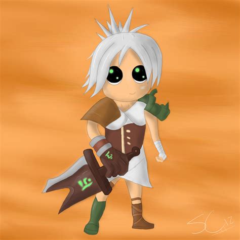 Riven Chibi Colored By Sorincrecens On Deviantart