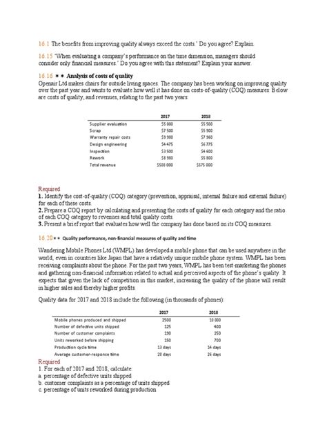 Tutorial Questions Pdf Marketing Business Process