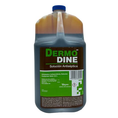 Dermodine Isodine Solucion Galon Ief Clinic Clientes