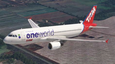 Texturas Brasileiras Tam Oneworld Pr Myf Airbus A320
