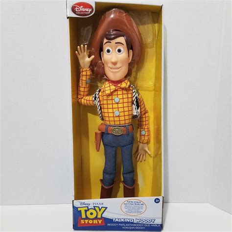 New 16 Disney Pixar Toy Story Talking Woody Action Figure From Disney
