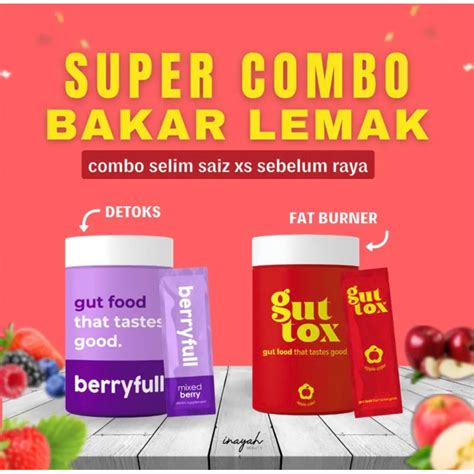 Berryfull Break Oat Gattox By Inayah Beauty Supplement Kurus Minuman