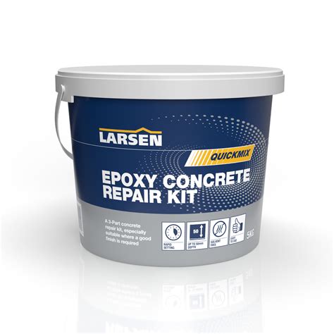 Quickmix Epoxy Concrete Repair Kit Larsen Building Products