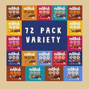 Nakd Bars Multipack 48 Nakd Fruit And Nut Bars 48 X 35g Breakfast