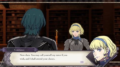 Byleth M And Constance Support Conversations Fire Emblem Three Houses [switch] Youtube