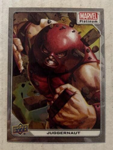 Juggernaut 59 Prices Marvel 2023 Upper Deck Platinum Marvel Cards